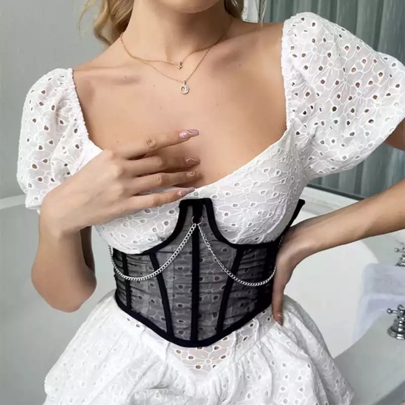 Tops | Sexy Bustier Crop Top Corset | Poshmark